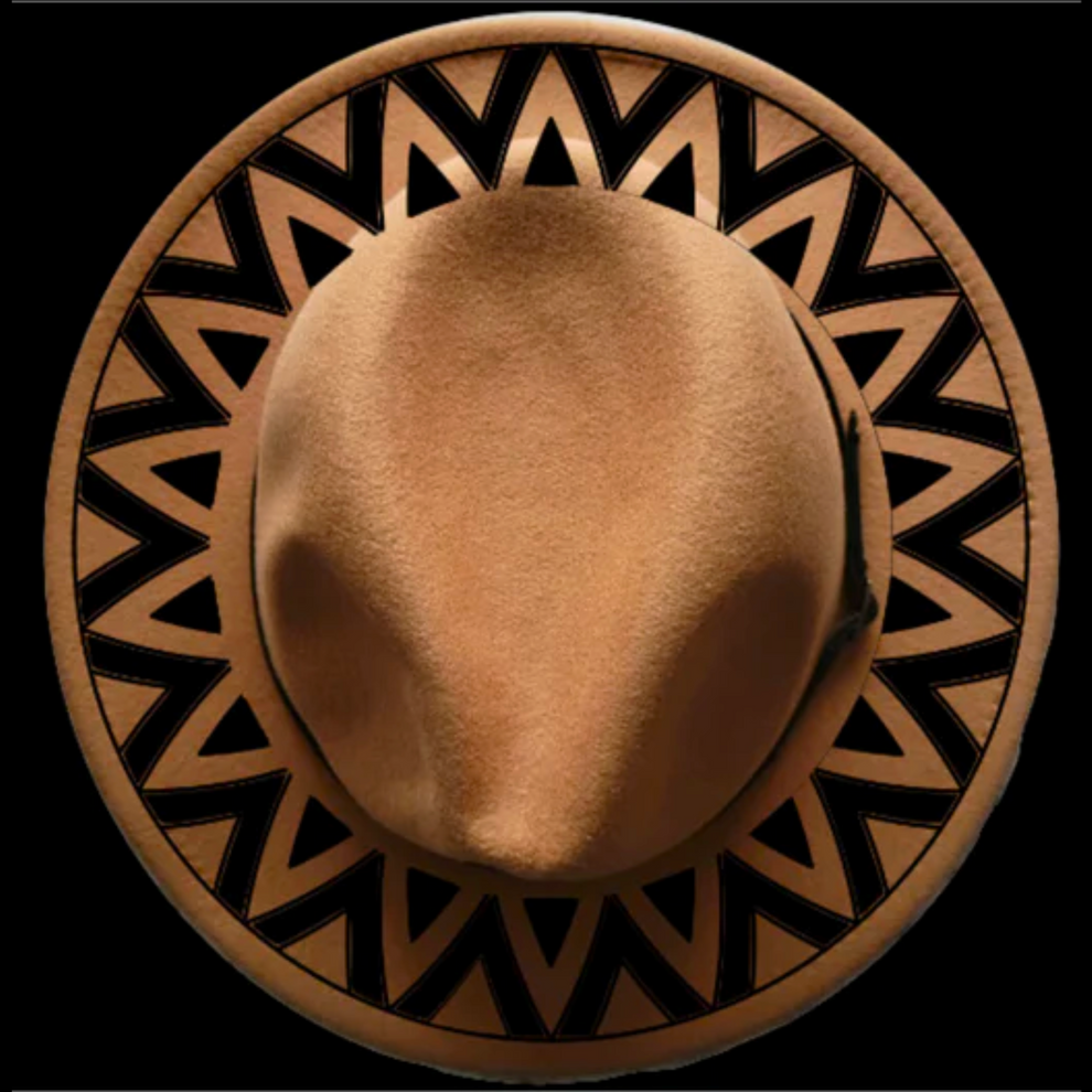 Aztec Mandala Narrow Brim Hat Burning Design SVG PNG – Cool Moon Designs