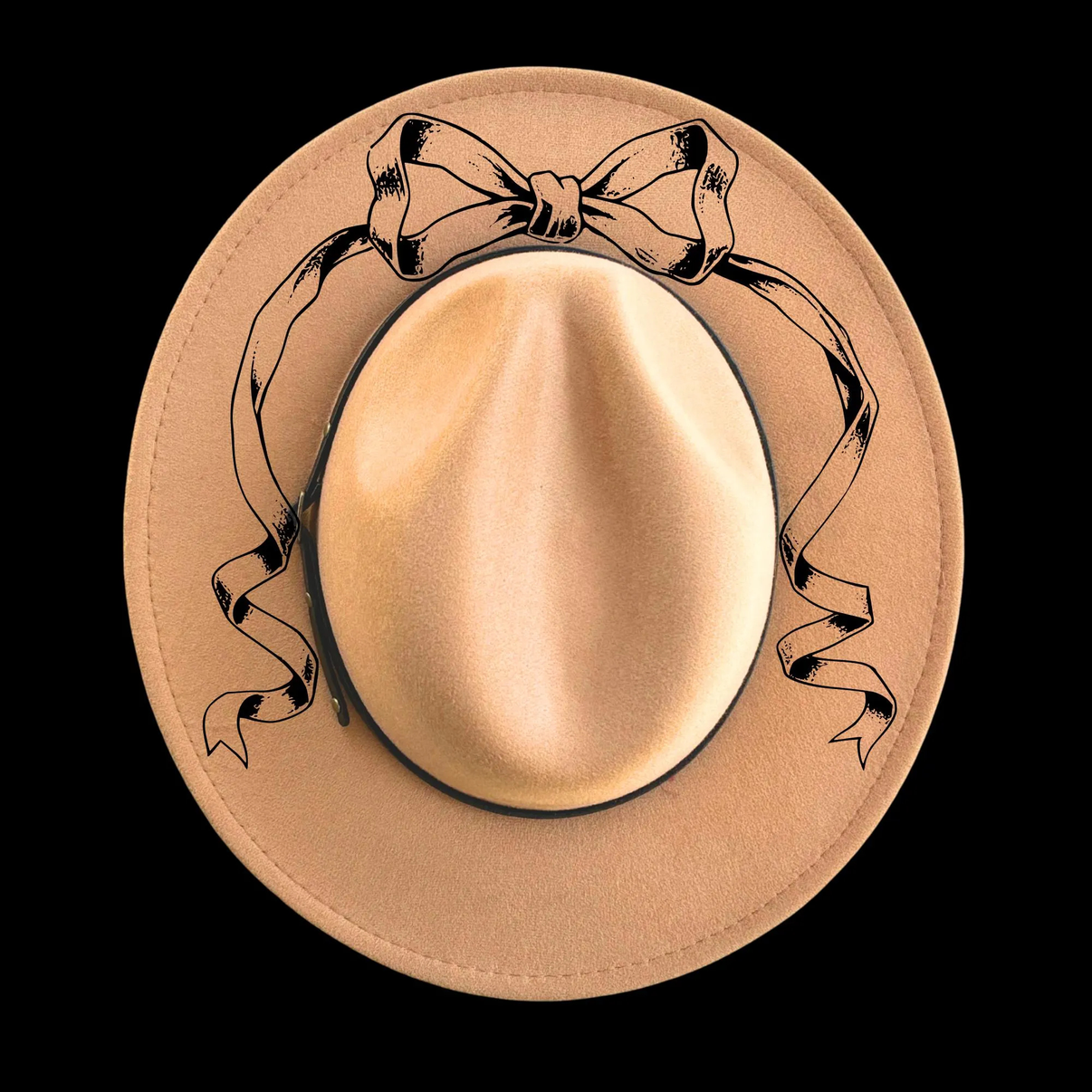 Long Girly Bow | Narrow Brim Hat | Cool Moon Designs